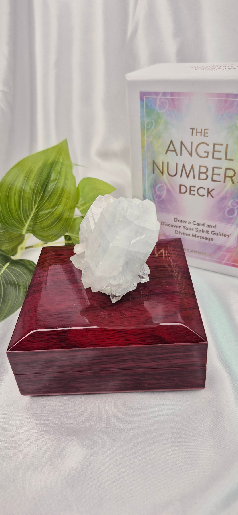 Apophyllite Cluster Specimen #B – The Crystal Queen By Vicki
